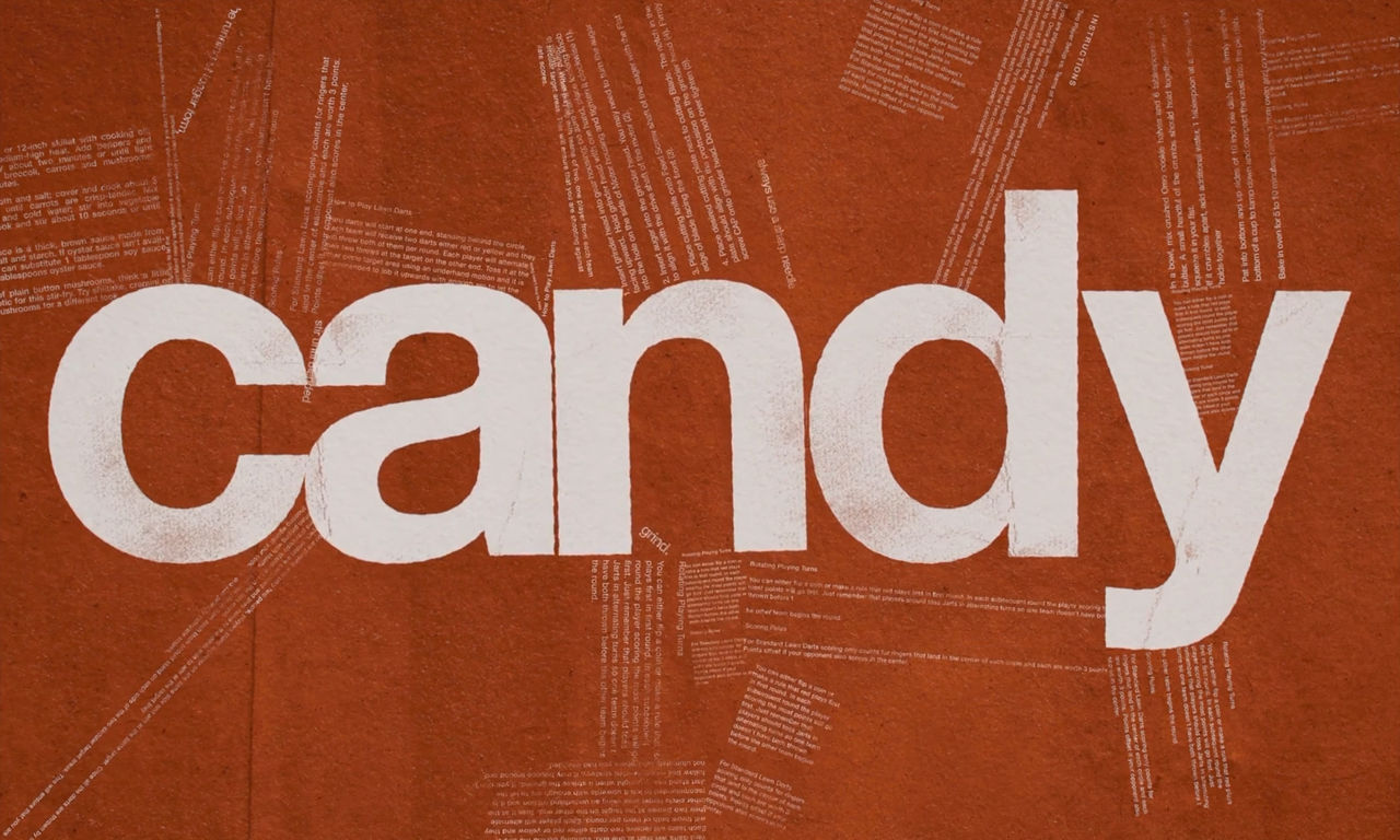 Candy (2022) — Art of the Title
