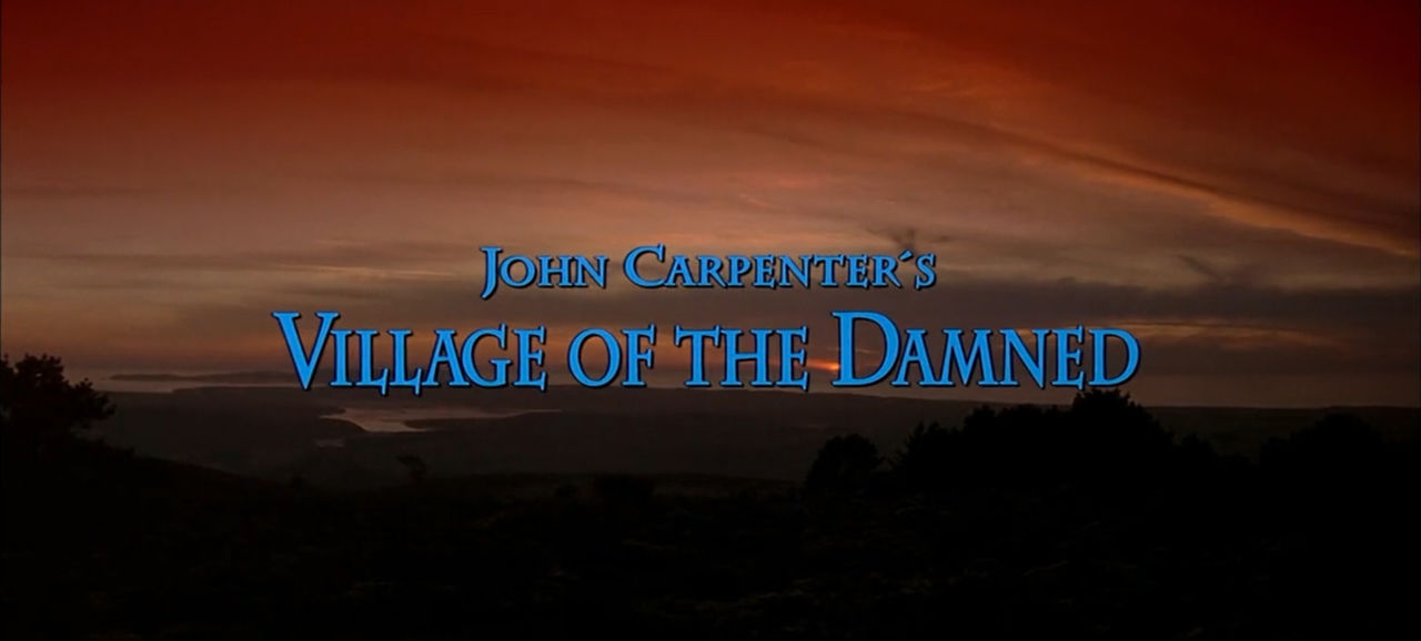 Village of the Damned (1995) — Art of the Title
