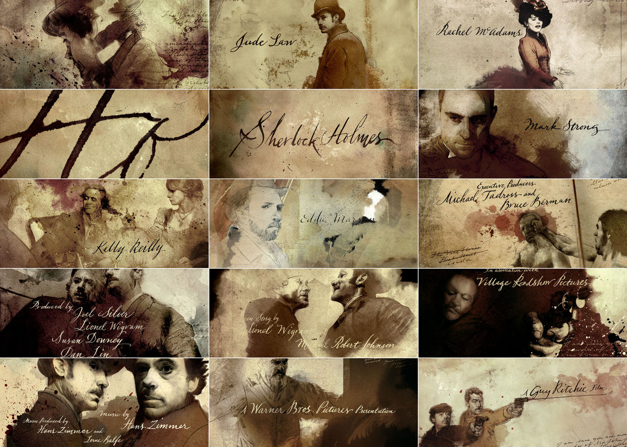 Sherlock Holmes (2009) — Art of the Title