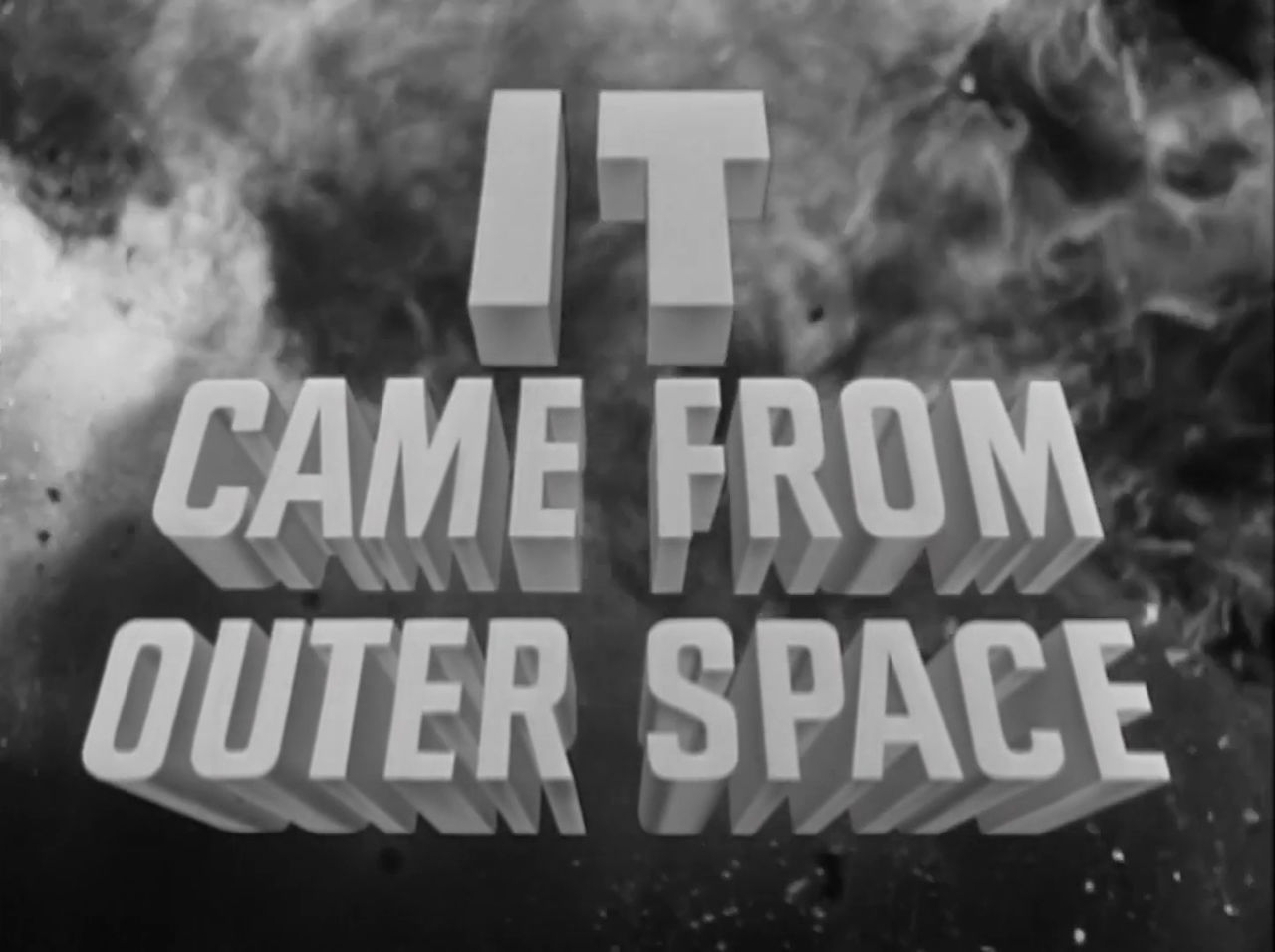 It Came From Outer Space (1953) — Art of the Title