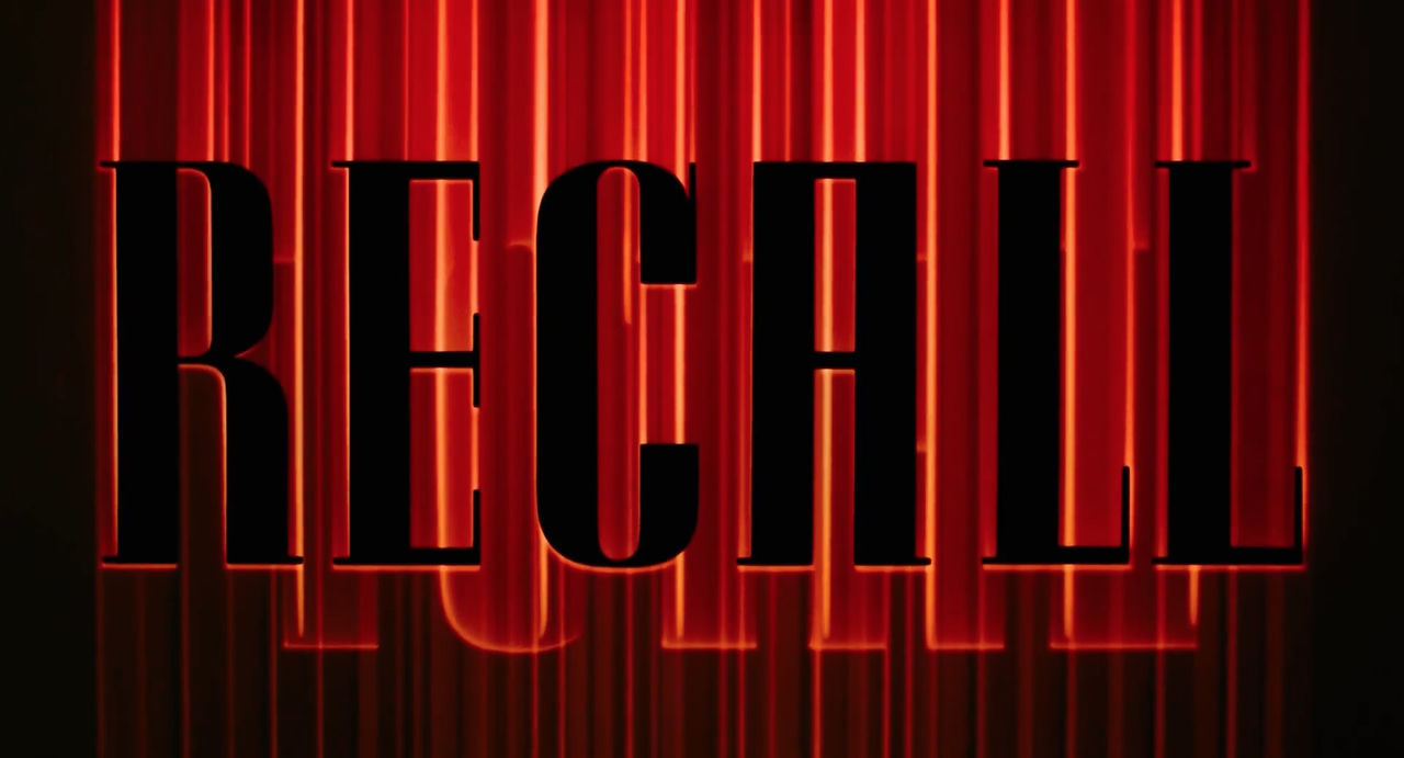 Total Recall (1990) — Art of the Title