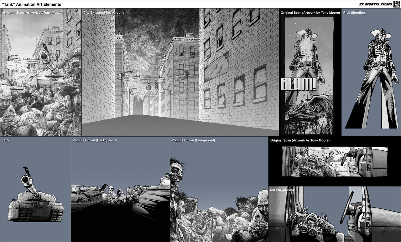 The Walking Dead (unofficial) (2010) — Art of the Title