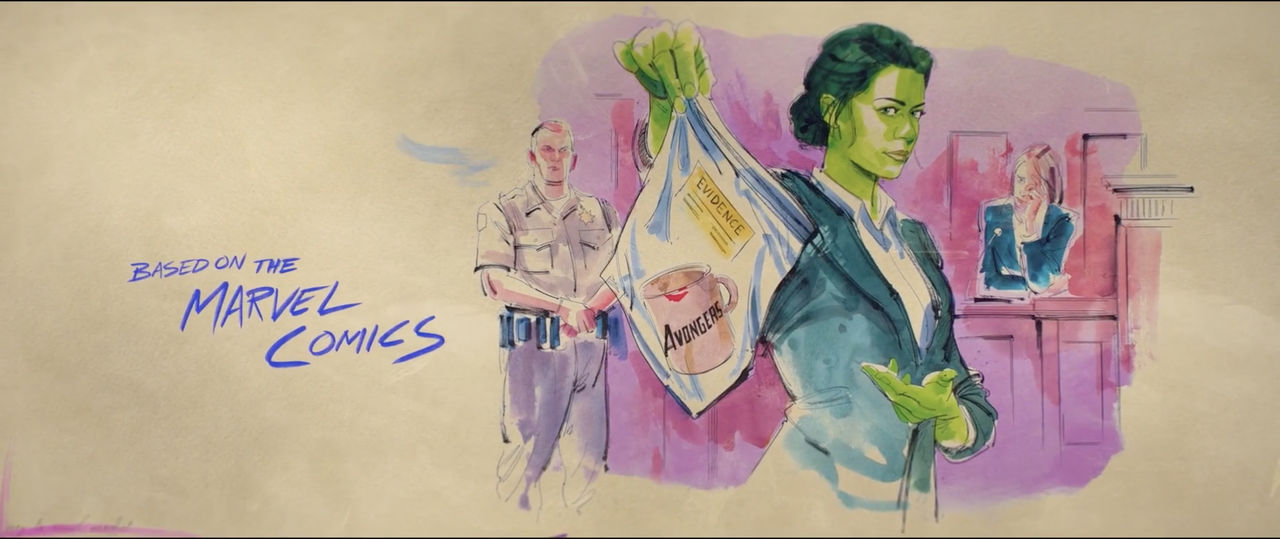 She-Hulk: Attorney at Law (2022) — Art of the Title