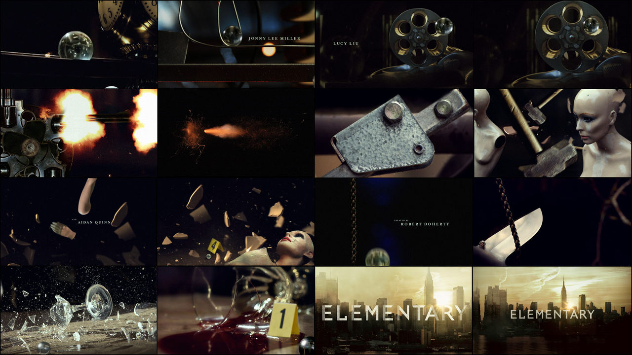elementary opening credits