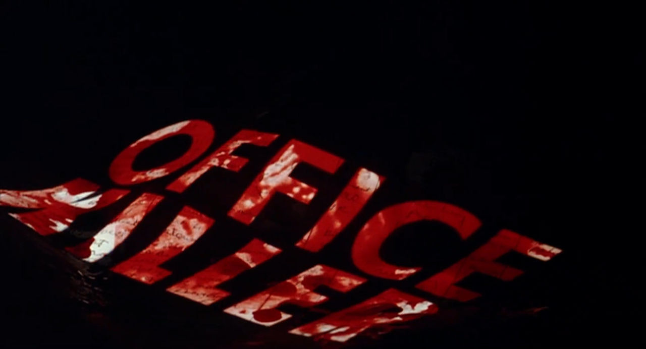 Office Killer (1997) — Art of the Title