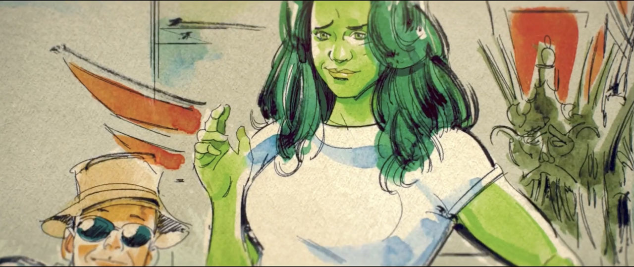 she hulk drawing