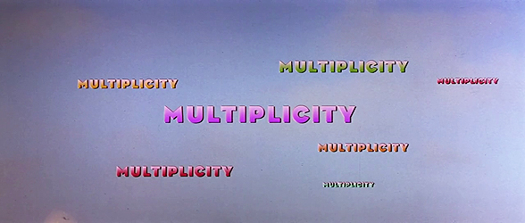 Multiplicity (1996) — Art of the Title