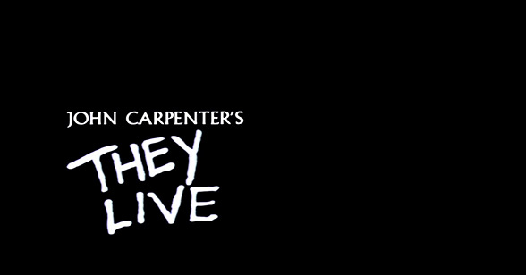 They Live (1988) — Art of the Title