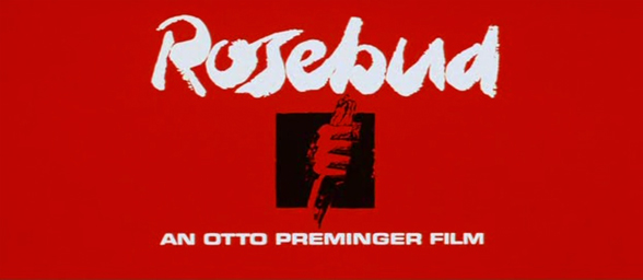 Rosebud (1975) — Art of the Title