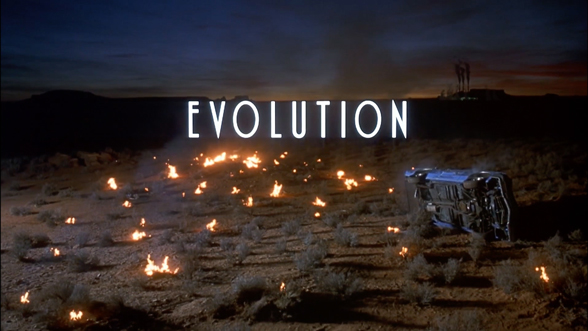 Evolution (2001) — Art of the Title