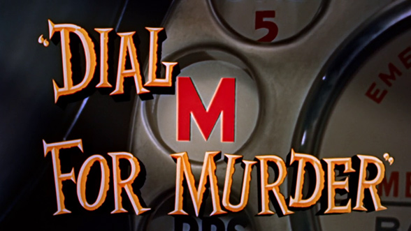 Dial M for Murder (1954) — Art of the Title