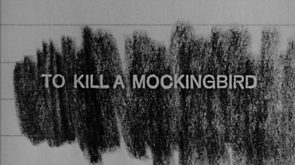 To Kill A Mockingbird (1962) — Art of the Title