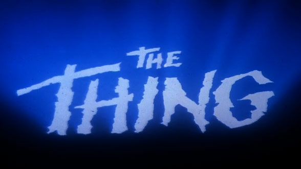 The Thing (1982) — Art of the Title