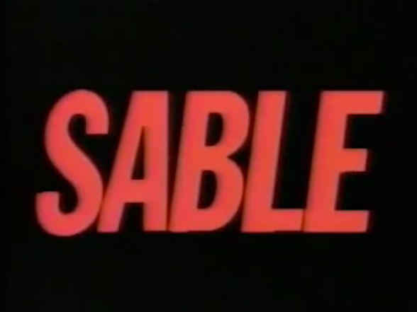 Sable (1987) — Art of the Title