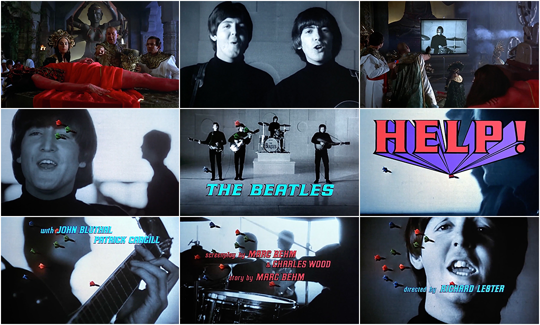 Help! (1965) — Art of the Title