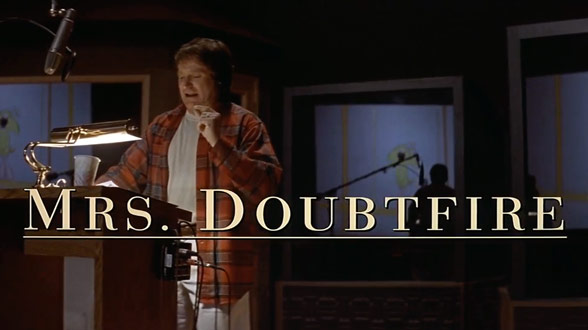 Mrs. Doubtfire (1993) — Art of the Title