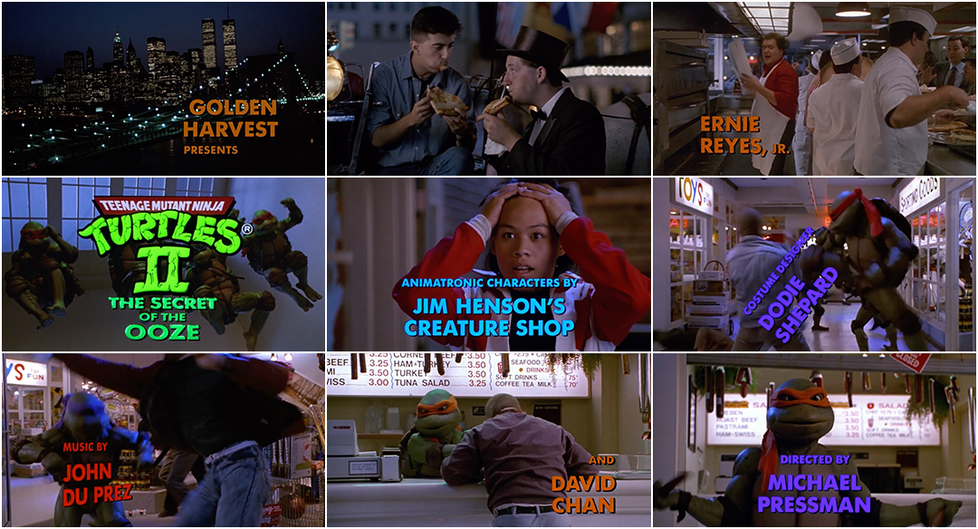 Teenage Mutant Ninja Turtles II: The Secret of the Ooze (1991) — Art of ...