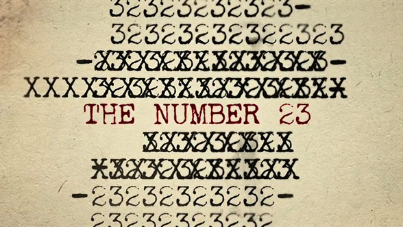 The Number 23 (2007) — Art of the Title
