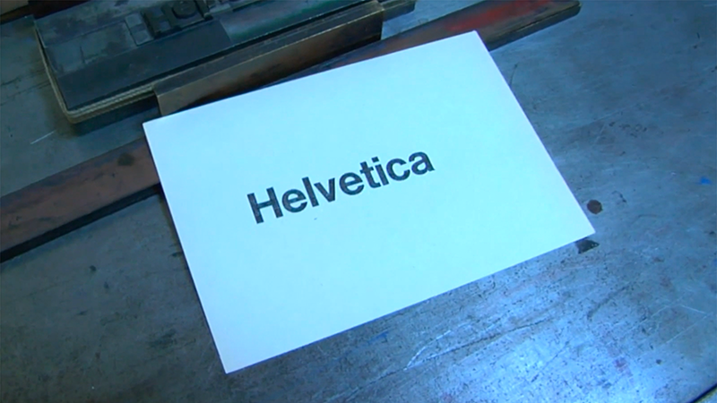 Helvetica (2007) — Art of the Title