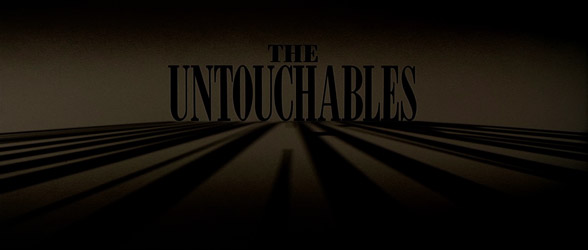 The Untouchables (1987) — Art of the Title