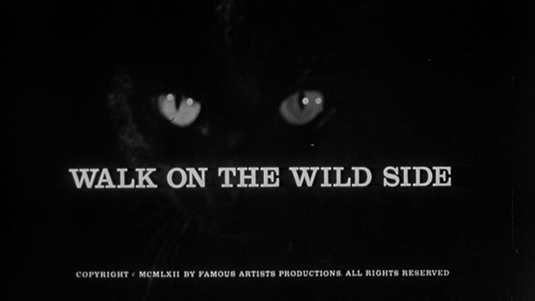 Walk on the Wild Side (1962) — Art of the Title
