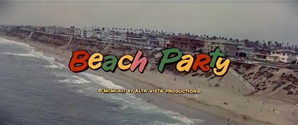Beach Party (1963) — Art of the Title