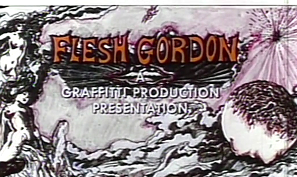 Flesh Gordon (1974) — Art of the Title