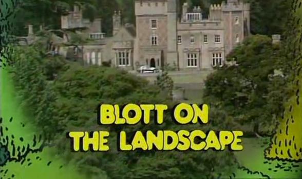 Blott on the Landscape (1985) — Art of the Title