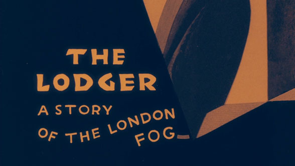 The Lodger: A Story of the London Fog (1927) — Art of the Title
