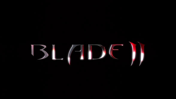 Blade II (2002) — Art of the Title