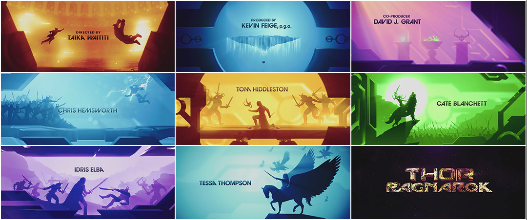 Thor: Ragnarok (2017) — Art of the Title