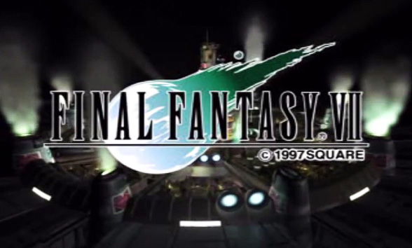 Final Fantasy VII (1997) — Art of the Title
