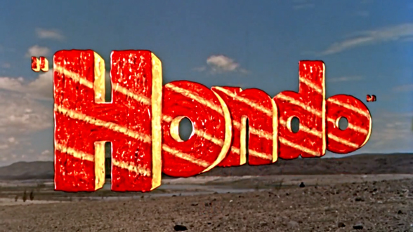 Hondo (1953) — Art of the Title