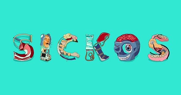 Sickos (2017) — Art of the Title