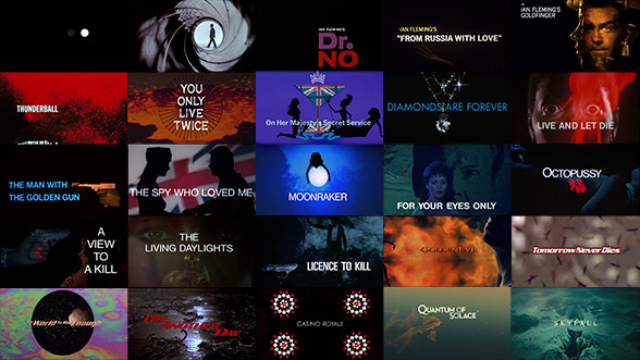 James Bond: 50 Years of Main Title Design — Art of the Title
