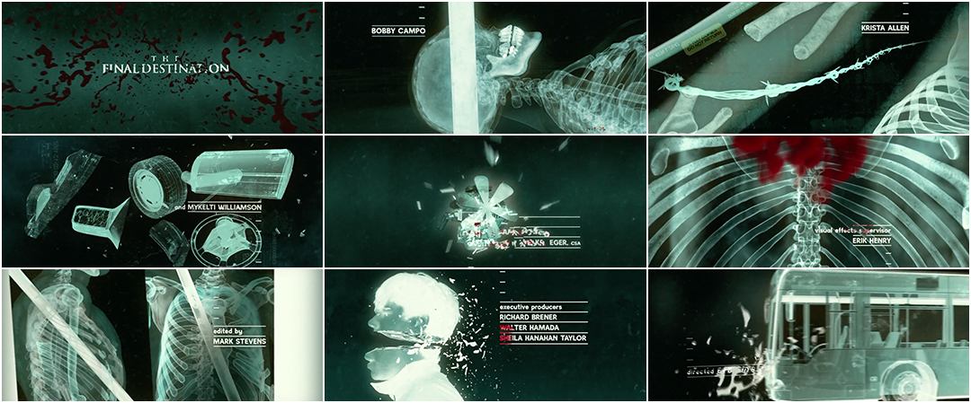 The Final Destination (2009) — Art of the Title